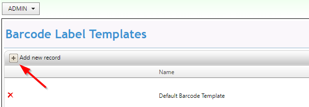 How to use the Barcode Label Template Tool in eQuip.